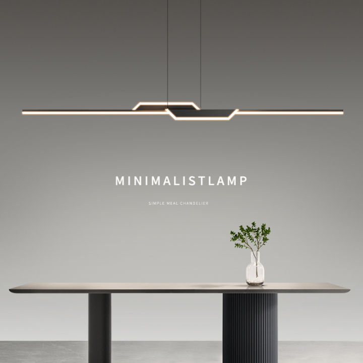 【C o D】120CM Wave Bar Light Hanging Pendant Lighting Design Chandelier ...