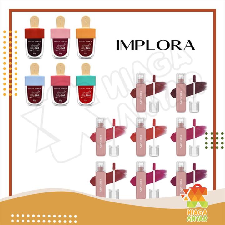 NAS IMPLORA Cheek & Lip Tint / Jelly tint Implora / Tint Implora ...