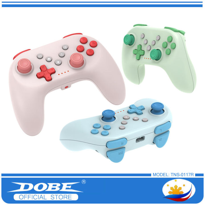 Dobe Animal Crossing Wireless Bluetooth Gamepad Controller Six-Axis Gyroscope One-Button Turbo ...