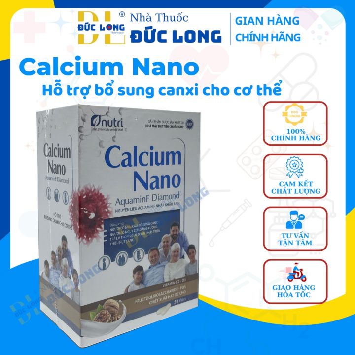 Calcium Nano AquaminF Diamond (Gia đình) – Hỗ trợ bổ sung canxi cho cơ ...