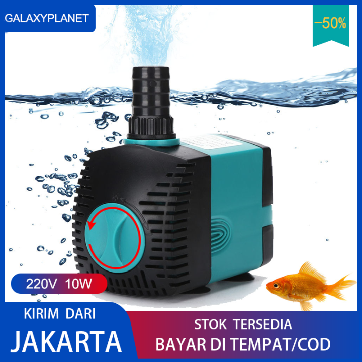(Dikirim Dari Jakarta) Pompa Air Celup Kolam Ikan Water Pump EB-303 Hidroponik Handal Aquarium ...