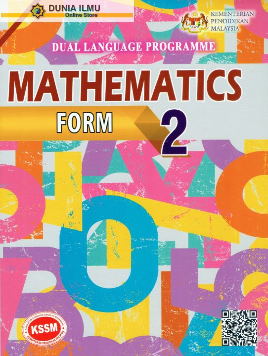 Buku Teks Mathematics Form 2 DLP KSSM (TB Form 2) | Lazada