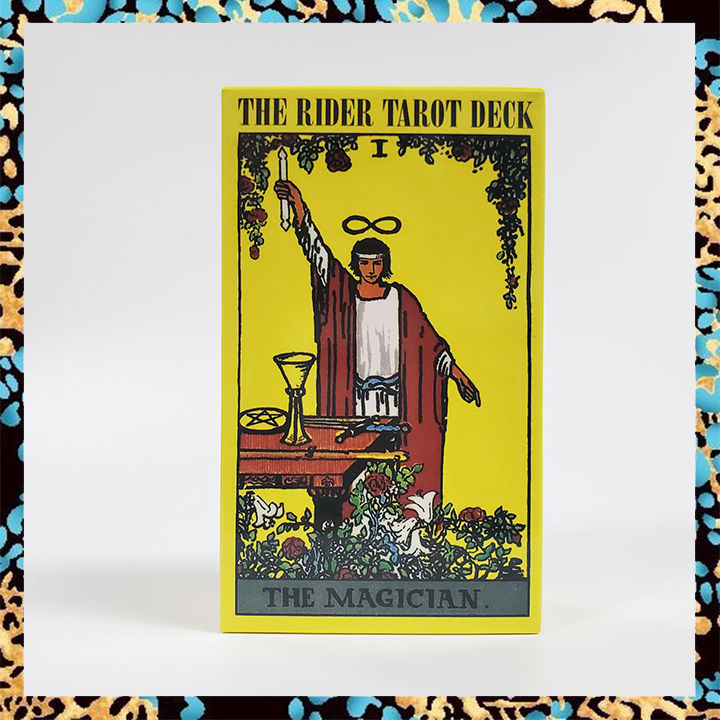 The Rider Tarot Card Deck | with Paper Guide Book | Standard Big Size ...