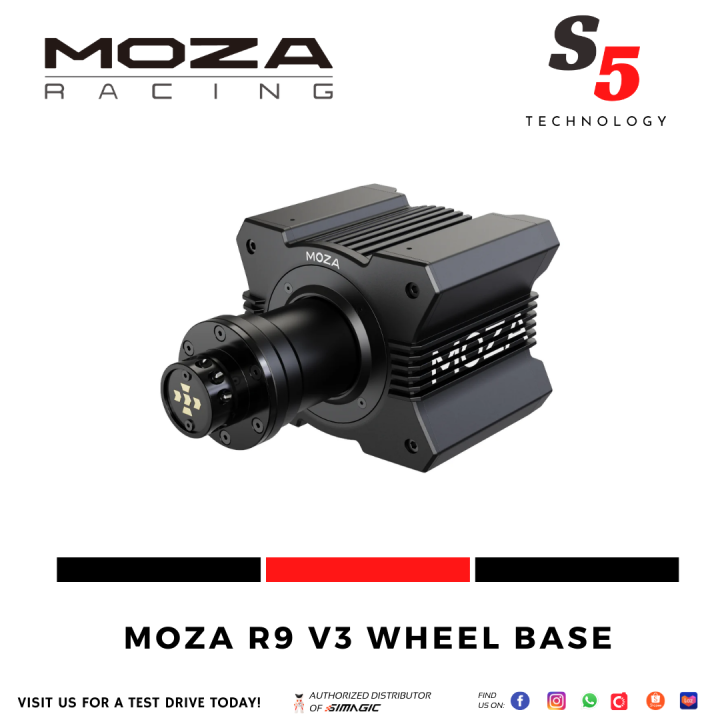 MOZA R9 V3 Direct Drive Wheel / moza racing simracing / sim racing ...