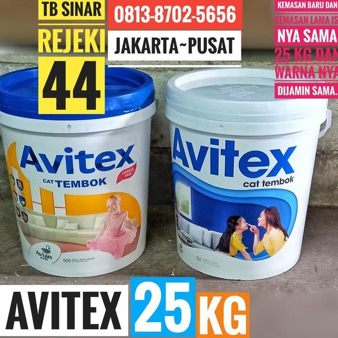 Cat AVITEX 25KG Galon 25 KG Tembok Interior Plafon Dinding Avian Paint ...