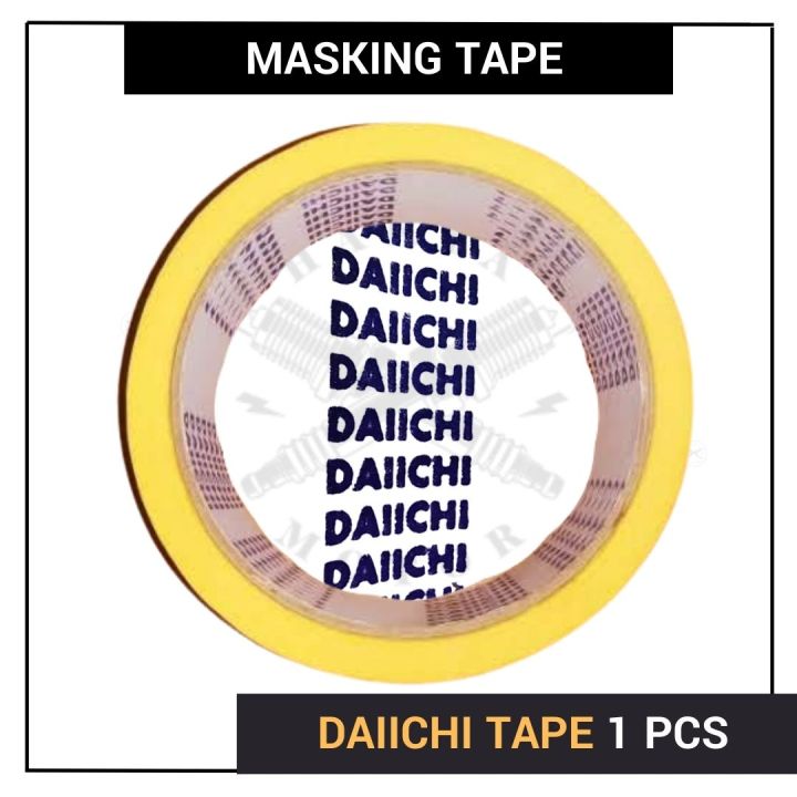 36MM DAIICHI MASKING TAPE KUNING 胶纸 粘纸 | Lazada
