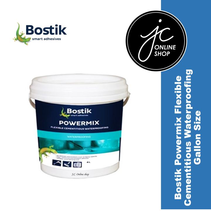 Bostik Powermix Flexible Cementitious Waterproofing Mix For Concrete 4 ...