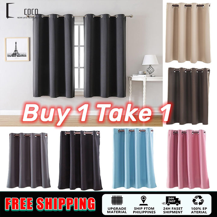 Coco Blackout Curtains For Windows Bedroom and Living Room with 8 ...