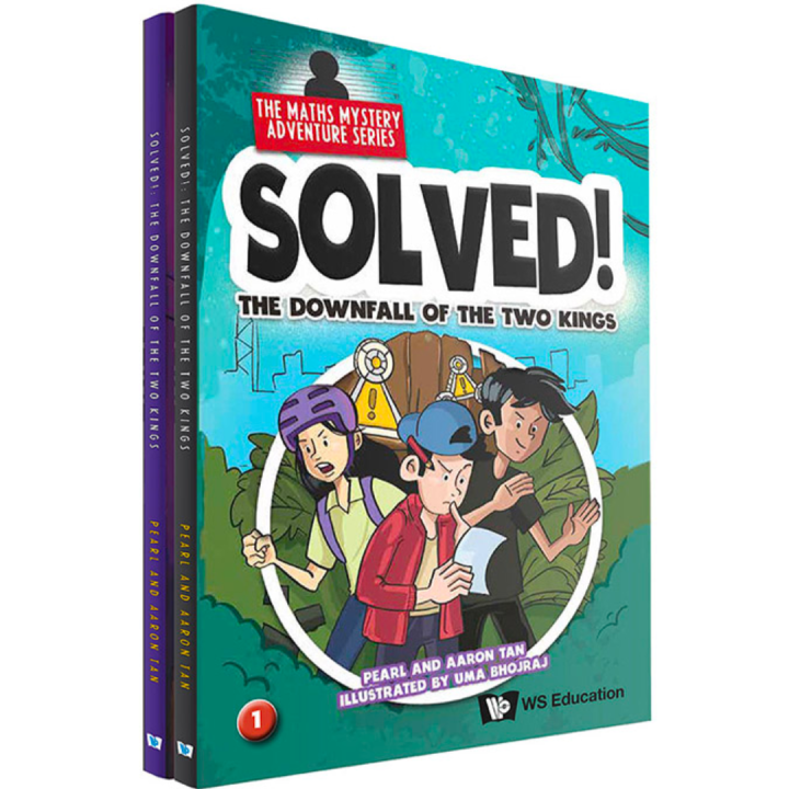 WS Solved! The Maths Mystery Adventure (Full Set 1) (2 Books) Children ...