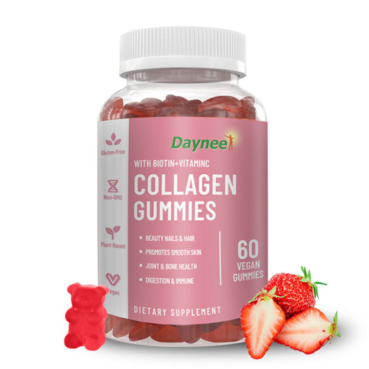 Daynee Collagen Gummies Healthy Nutrition Gummy Anti Aging Beauty ...