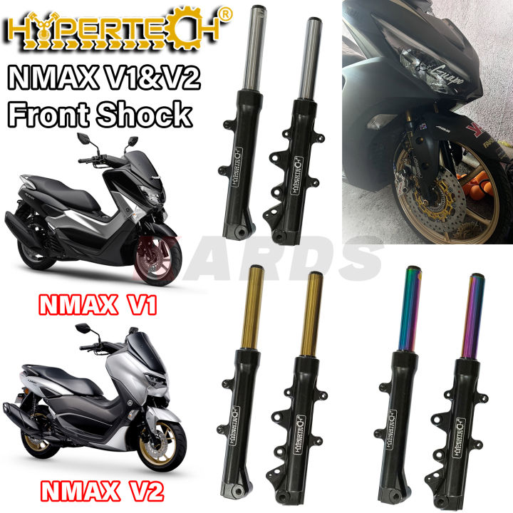 HYPERTECH Front Shock Assembly Yamaha Nmax V1 V2 Heavy Duty Minus 1.5 ...