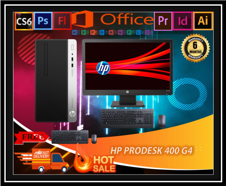 HP Prodesk 400 G4 Microtower CPU/CORE I5 7TH GEN/8 GB RAM/500 GB HDD ...