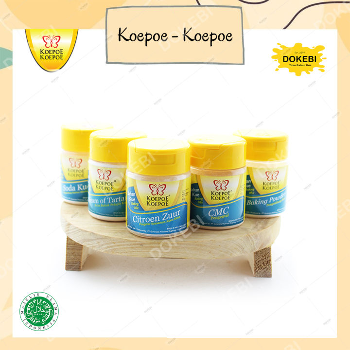 Koepoe Koepoe ( Cream of tartar/CMC/Citroen Zur/Baking Powder/ Soda Kue ...