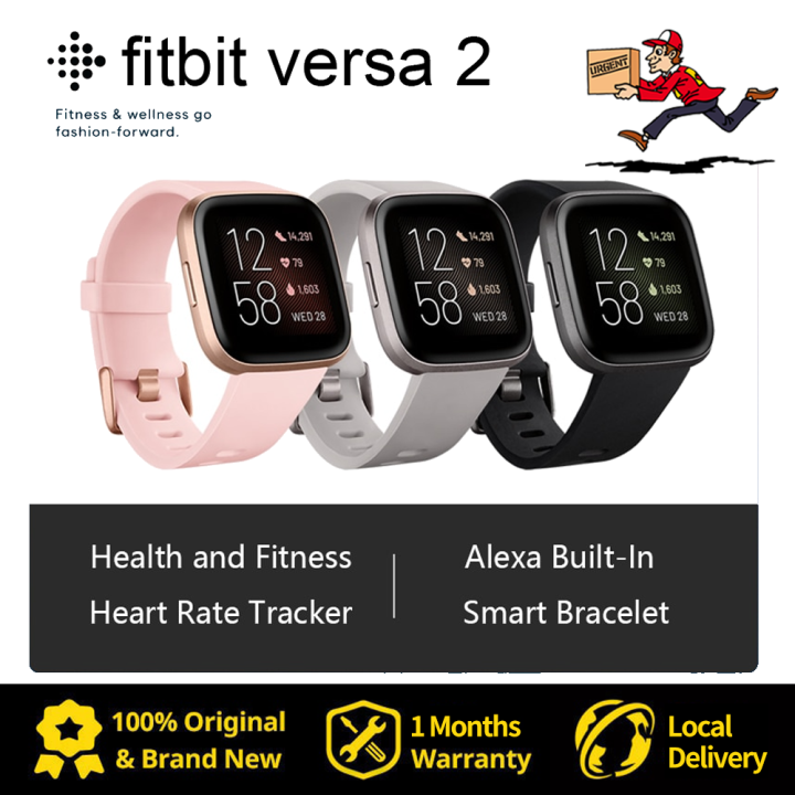 【Local Delivery】Fitbit Versa 2 Smartwatch/Fitness Smartwatch Fitness ...