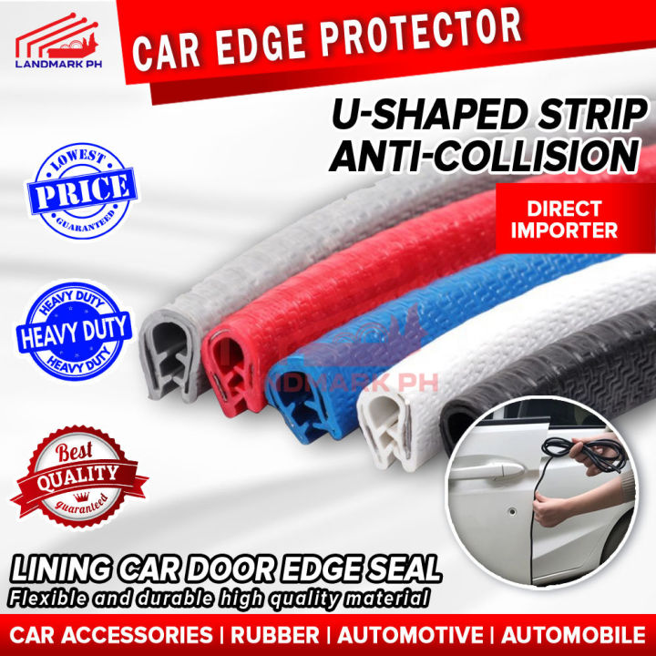 5M 10M Car Edge Protector Trim Rubber Lining Car Door Bumper Anti ...