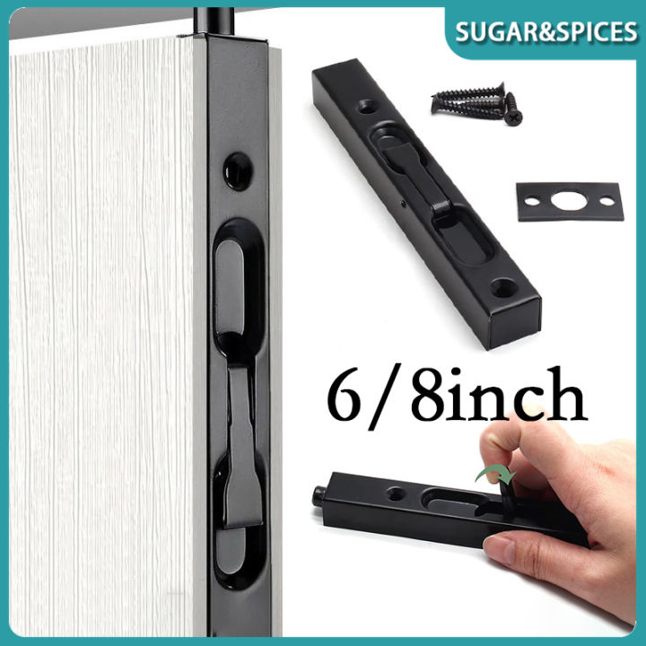 6inch 8inch Stainless Steel Flush Concealed Door Latch Embedded ...