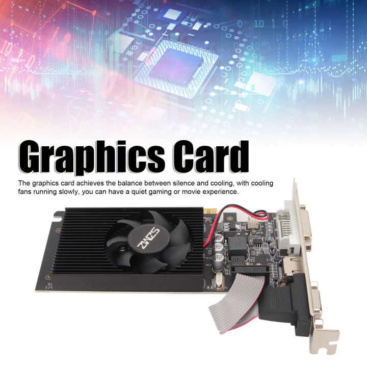GT610 Graphics Card 2GB 64bit Computer Graphics Card High Definition ...