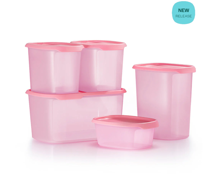 Tupperware One Touch Fresh Basic Set - Airtight storage containers ...