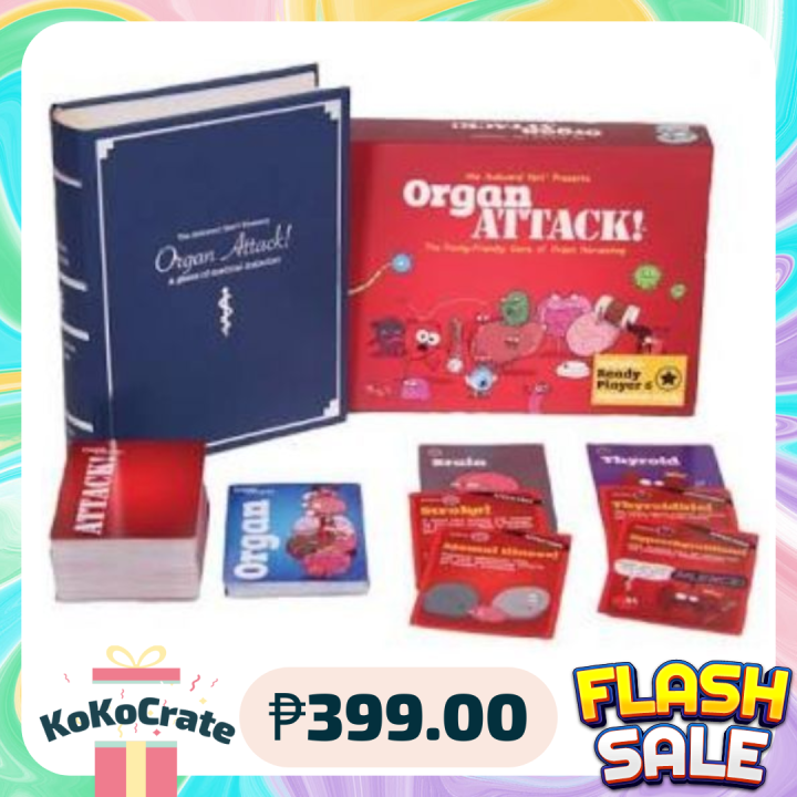 Organ Attack Adult Board Family Party Card Game For Boys and Girls Toys ...