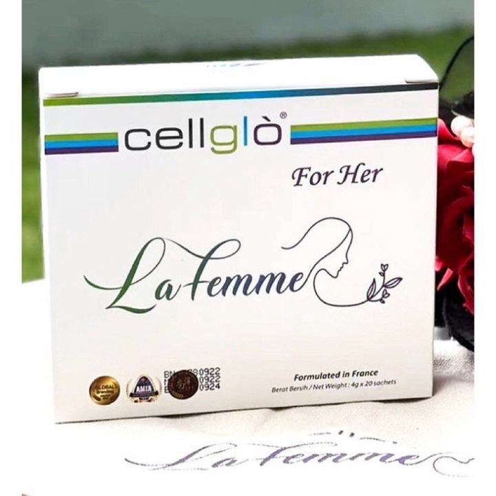 Cellglo 新品 🔥 La Femme 妇亮灵 100% Authentic 1box 20sachet (UNBOX) | Lazada