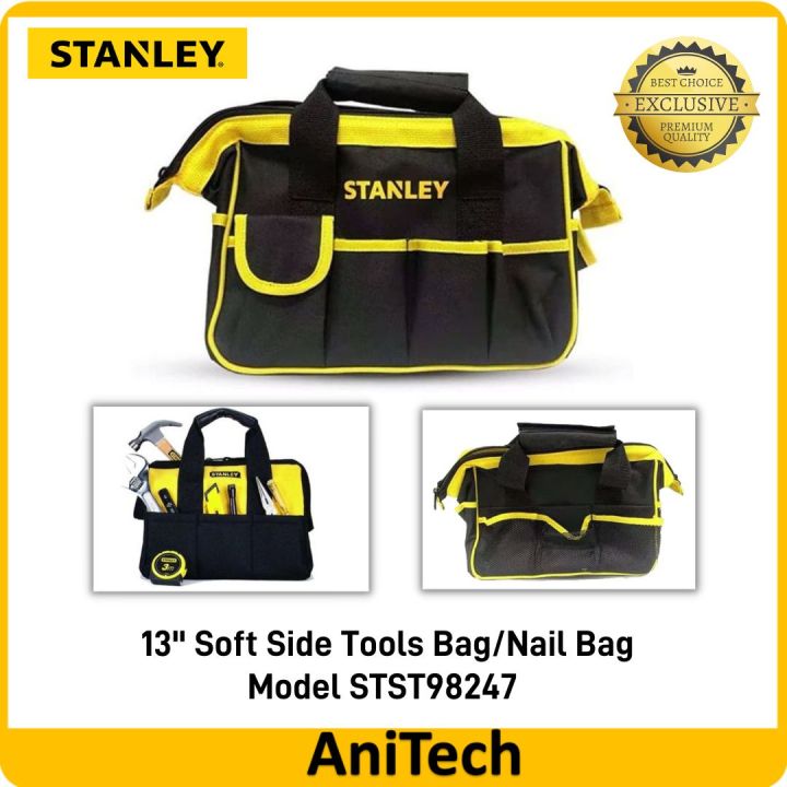（ORIGINAL）STANLEY-STST98247 13" SOFT SIDE HEAVY DUTY TOOLS BAG ...