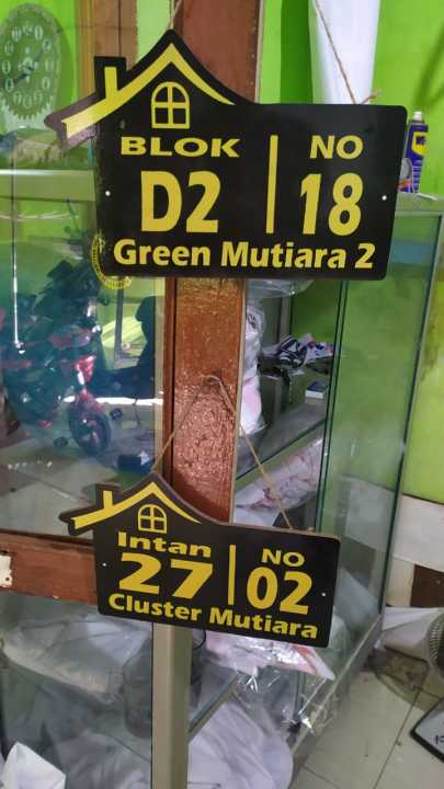 papan nama ruma dan nomer rumah | Lazada Indonesia
