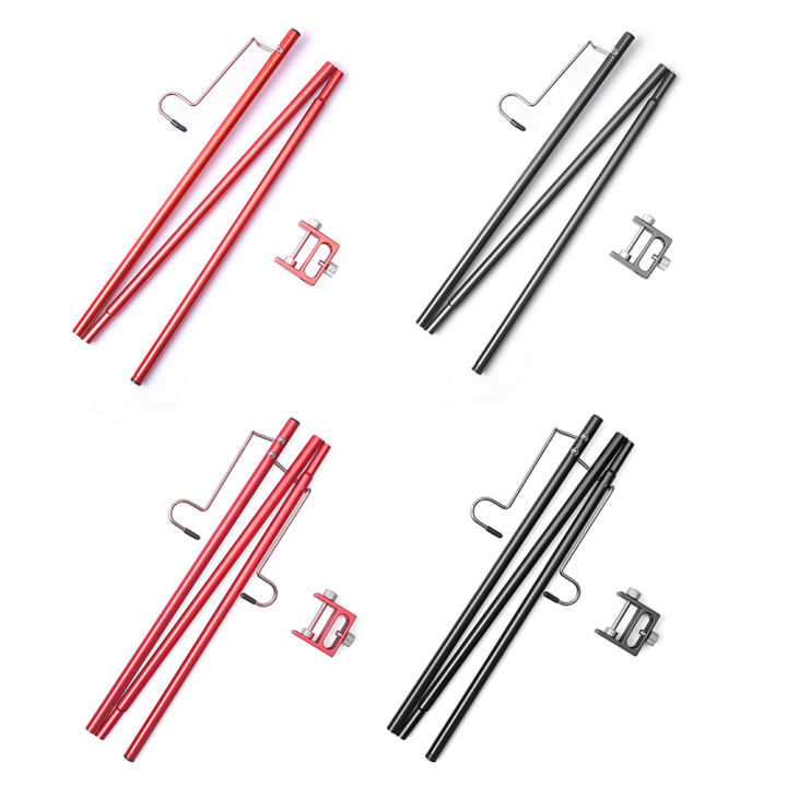 Homempire Outdoor Camping Hiking Aluminum Alloy Foldable Lamp Post Pole ...