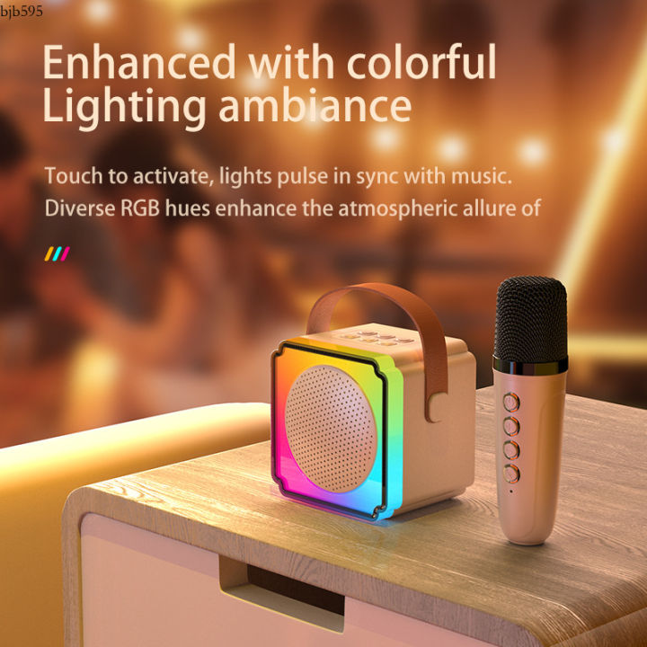 sound card Handheld full name KGe family KTV Bluetooth wireless ...