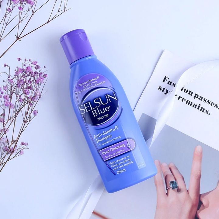 Selsun Blue Deep Cleansing Anti Dandruff Shampoo 200ml (violet) | Lazada PH