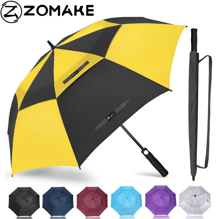 ZOMAKE 68-inch Large Umbrella Golf Sunshade Umbrella UPF50+Automatic ...