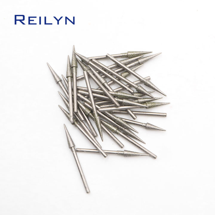 20pcs D-Type Diamond Grinding Bits jade grinding bits teeth grinding ...