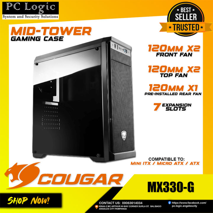 COUGAR MX330-G Mid Tower Gaming Case | Lazada PH COUGAR MX330-G Mid Tower Gaming Case | Lazada PH