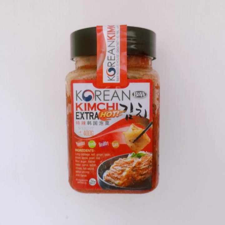 B&W KOREAN KIMCHI EXTRA HOT (400G) | Lazada