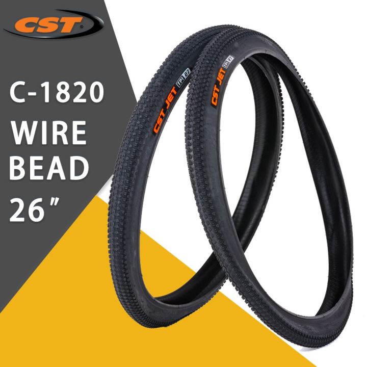 CST jet/ Jack Rabbit Wired (26 x 2.10 / 27.5 x 2.25) MTB Bike Tires For ...