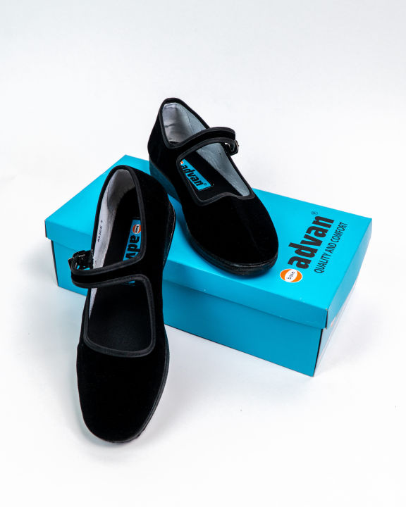 Advan Alice Women's Black Flat Shoes School and Office | Lazada PH