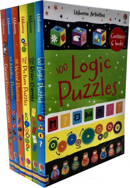 [SG STOCK] Usborne Activities Series: Puzzles and Games Books for Age 4 ...