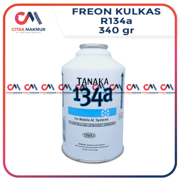 Freon R134a Tanaka Original Kulkas AC Mobil Refrigrant R 134 isi Dupont ...