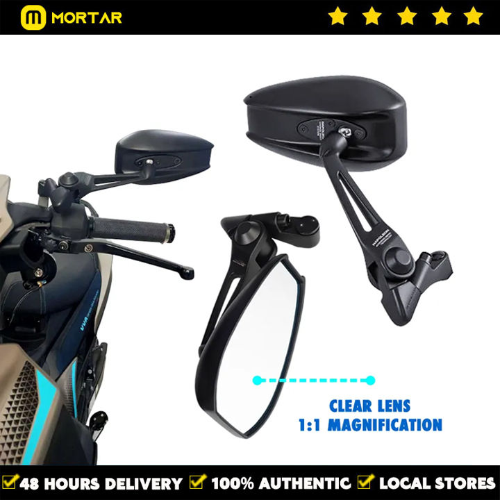 MORTAR Motorcycle Street King Side Mirror V1 /V2Clear Lens | Lazada PH