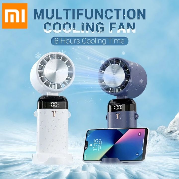 Xiaomi Mini Handheld Fan 3600mAh Portable Semiconductor Refrigeration ...