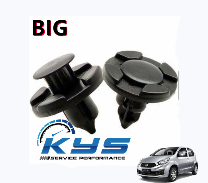 KAITO Taiwan # FENDER LINER # FRONT/REAR BUMPER CLIP (BIG) # PERODUA ...