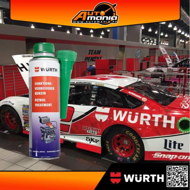 Wurth Gasoline / Petrol Engine Fuel Injector System Cleaner Treatment ...