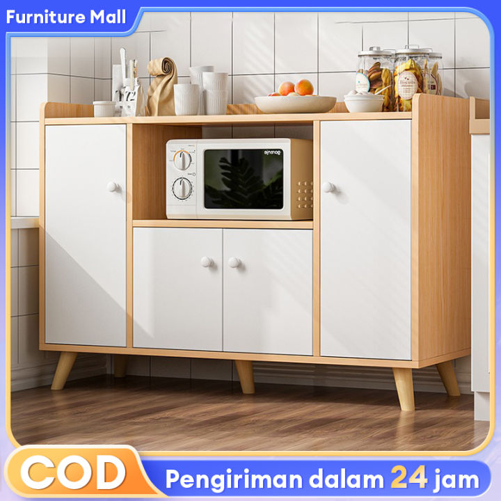 Rak Dapur Rak Buffet Kabinet Dapur Lemari Kabinet Kayu Dapur Rak ...