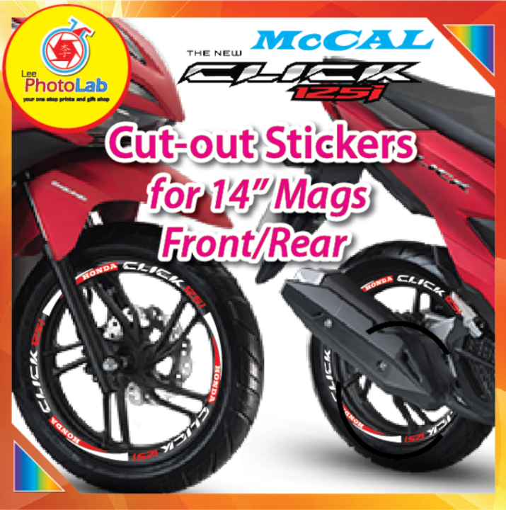 MAGs Decal for Honda Click 125i / 150i (Design C) | Lazada PH