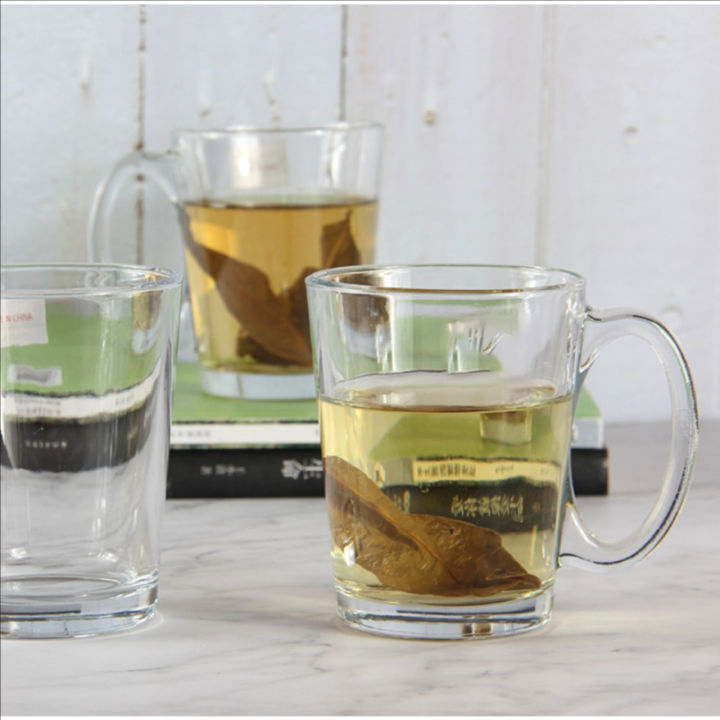 KT DELISOGA Glassware Drinking Mug Set 6pcs Clear Glass 290mL ZB125 ...