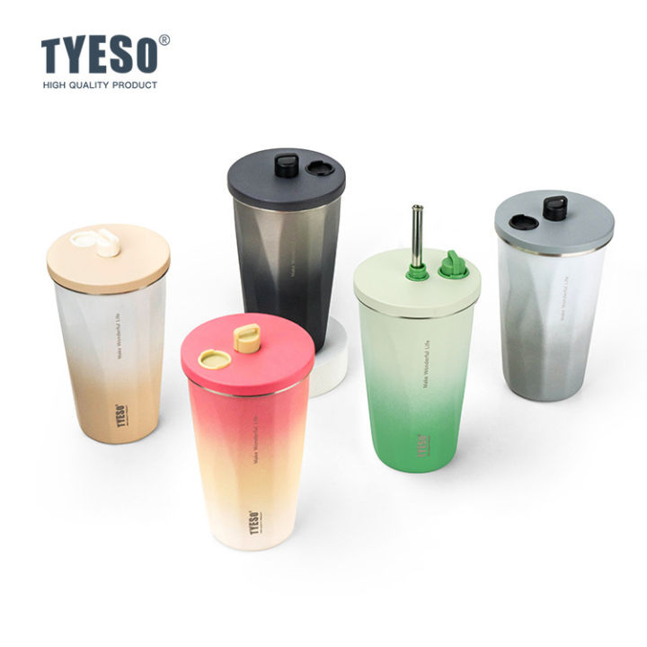 Tyeso tumbler 600ML TS 8848B high quality vacum insulated gelas kekinian viral tahan panas ...