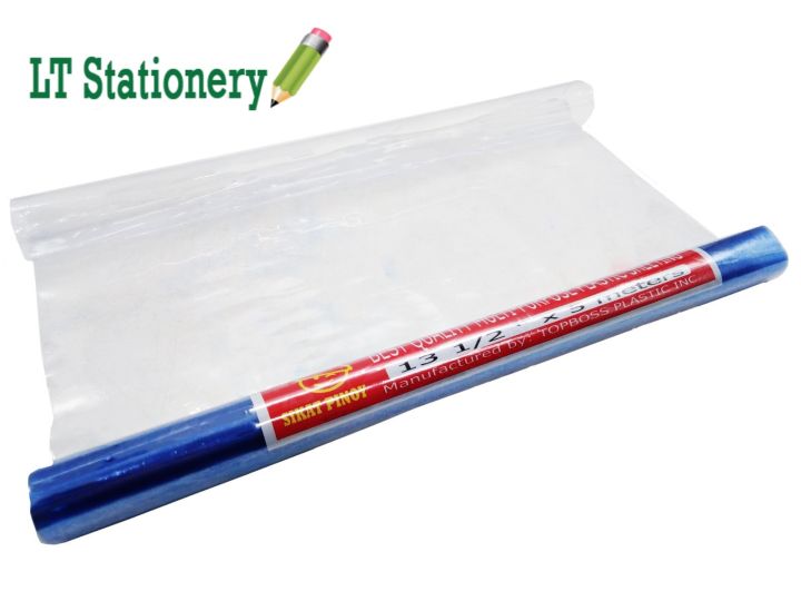 1 Roll Plastic Cover Pre-Cut 13 1/2" X 5 Meters | Lazada PH