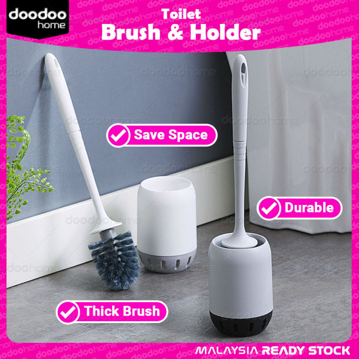 Berus Tandas Silicone Toilet Brush with Holder Wall-mounted toilet ...
