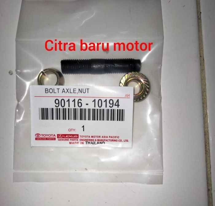 Baut As Roda Baut Nap Baut Axle Bolt Axle Rino Ht Dyna Hino Dutro ...