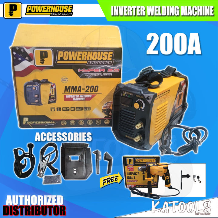 POWERHOUSE 200A Inverter Welding Machine Hyper Series 2.0 Industrial ...