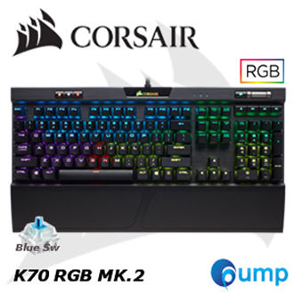 Corsair K70 RGB MK.2 Mechanical Gaming Keyboard [MX Blue Switch] | Lazada.co.th